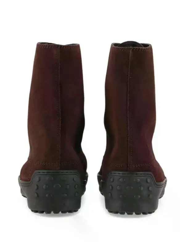 TOD'S Lace-up Suede Boots