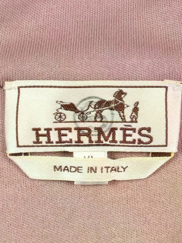 Hermès Cotton Zip-up Hoodie With Drawstring Hood