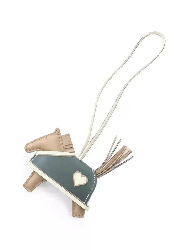 Hermès Pm Rodeo Cœur Bag Charm - Green