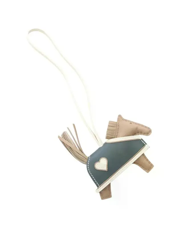 Hermès Pm Rodeo Cœur Bag Charm - Green