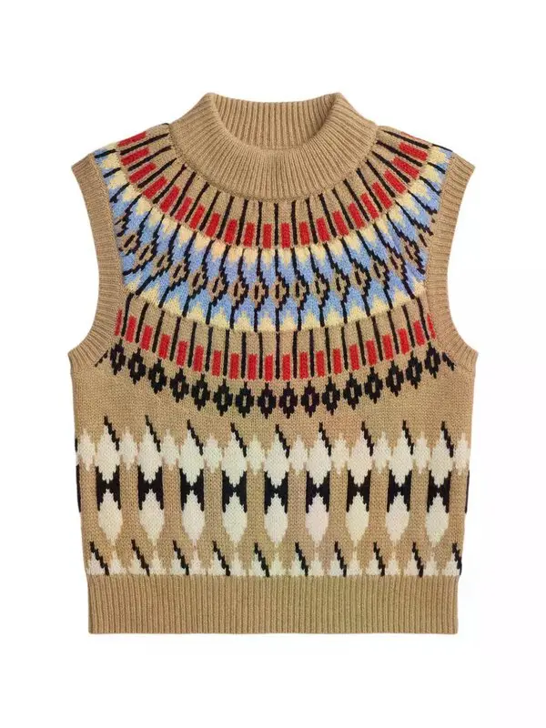 Polo Ralph Lauren Fair Isle Sweater Vest - Neutrals