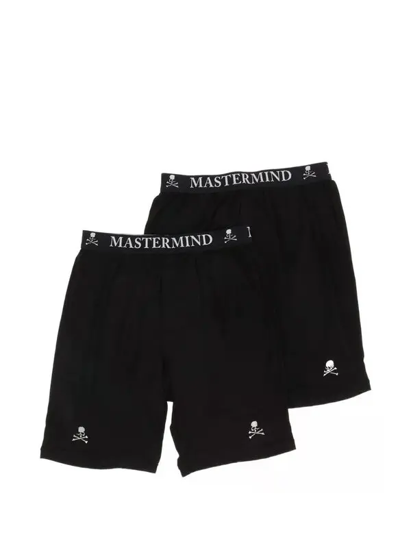 MASTERMIND WORLD Logo-waistband Boxers - Black