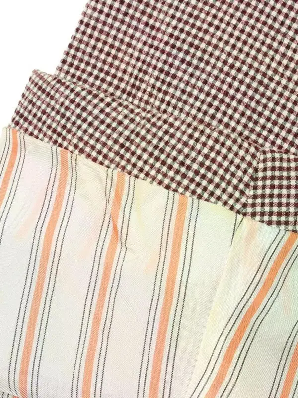 Hermès 2000s Check Seersucker Blazer