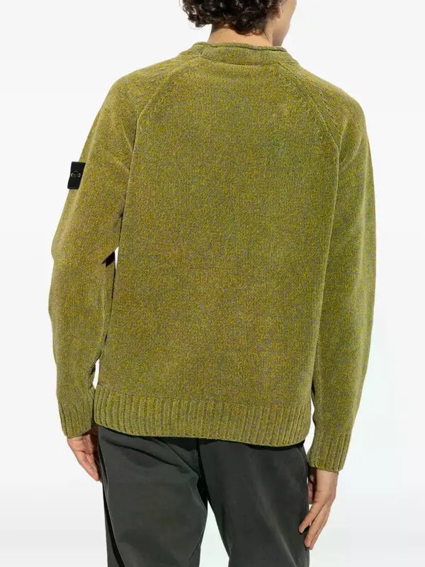 Stone Island 5100013 Mouliné Cotton Chenille Jumper