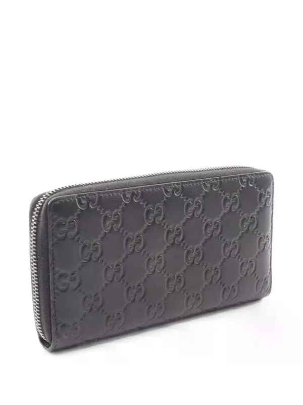 Gucci 2000s Guccissima Zip-around Wallet