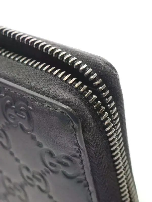 Gucci 2000s Guccissima Zip-around Wallet