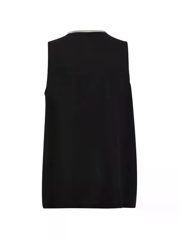 Fabiana Filippi Sleeveless Top - Black
