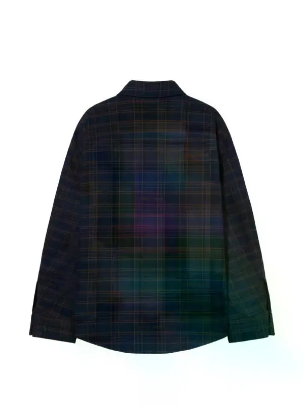 Off-White Check Flannel Padded Overshirt