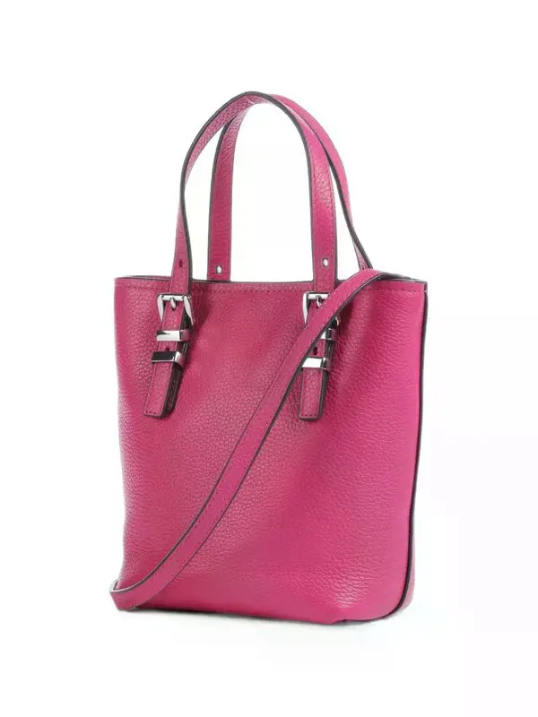 Michael Kors Buckle-detail Leather Tote Bag
