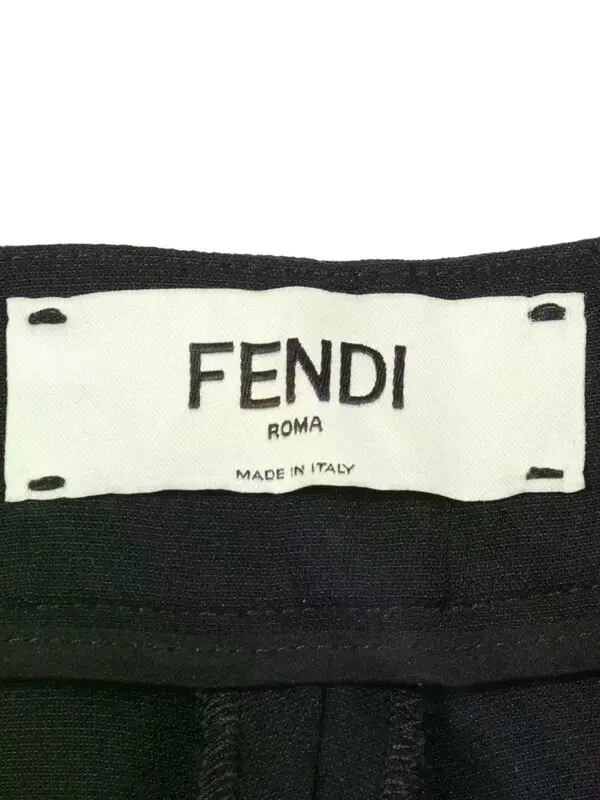 Fendi 2010s Side Stripe Track Pants