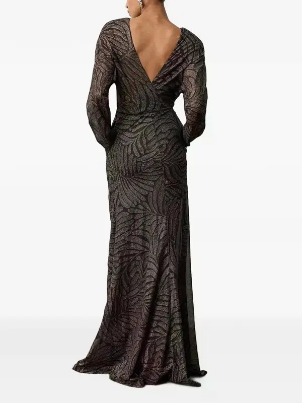 Ralph Lauren Shannen V-neck Maxi Dress