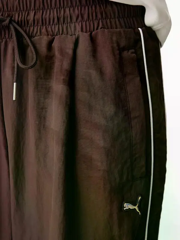 PUMA Drawstring-waist Side-stripe Track Pants