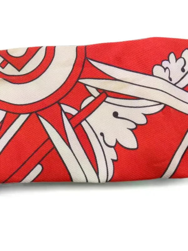 Hermès 2000s Washington's Carriage Ribbon Scarf