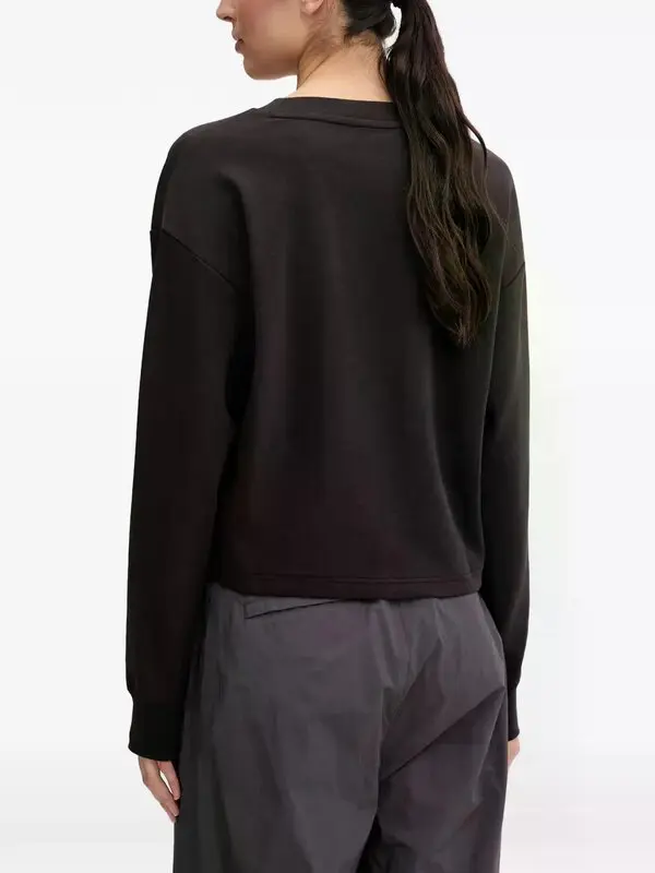 PUMA V-neck Logo-embroidered Sweater