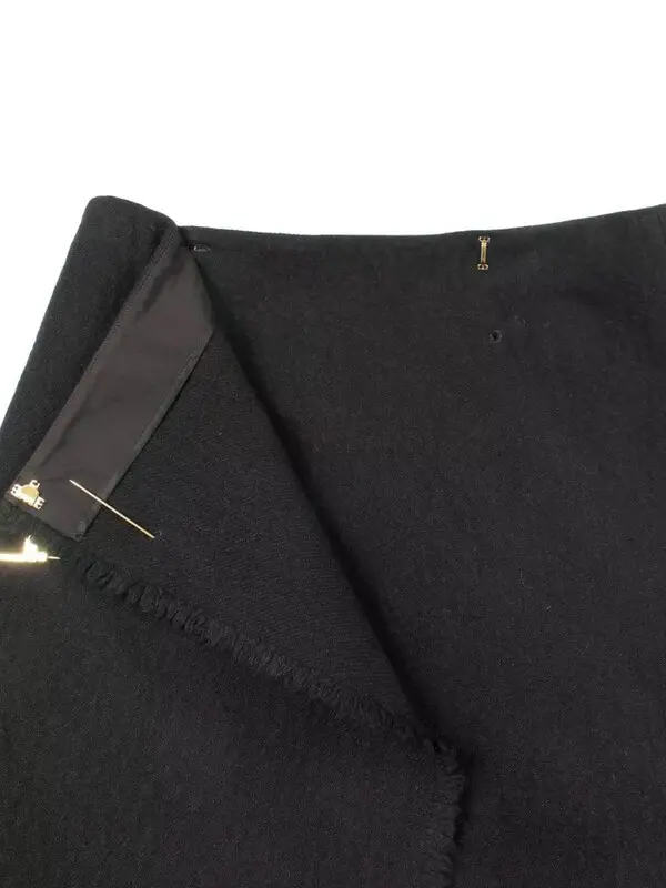 Prada Safety Pin Wrap Mini Skirt