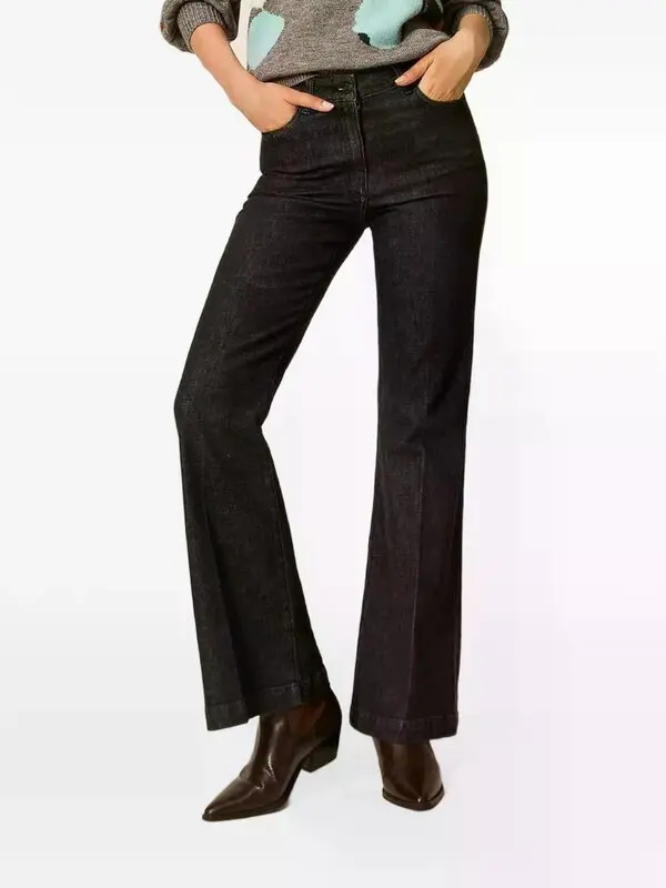 TWINSET Flared Jeans - Black