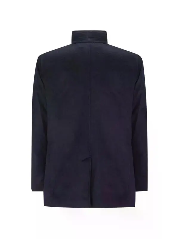 MOORER Padded High-neck Single-breasted Coat