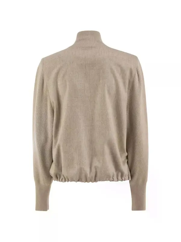 Fabiana Filippi Flannel Bomber Jacket