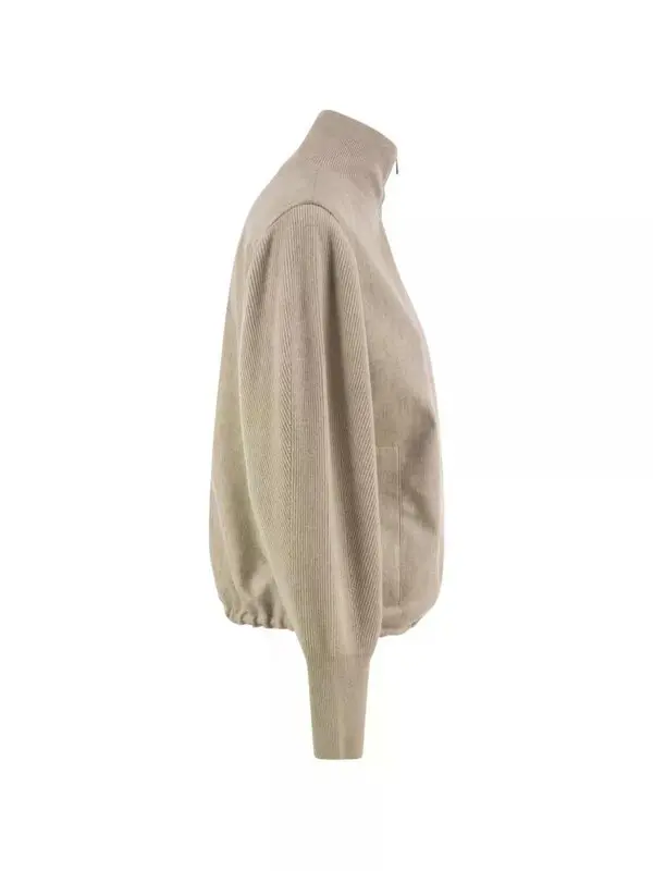 Fabiana Filippi Flannel Bomber Jacket