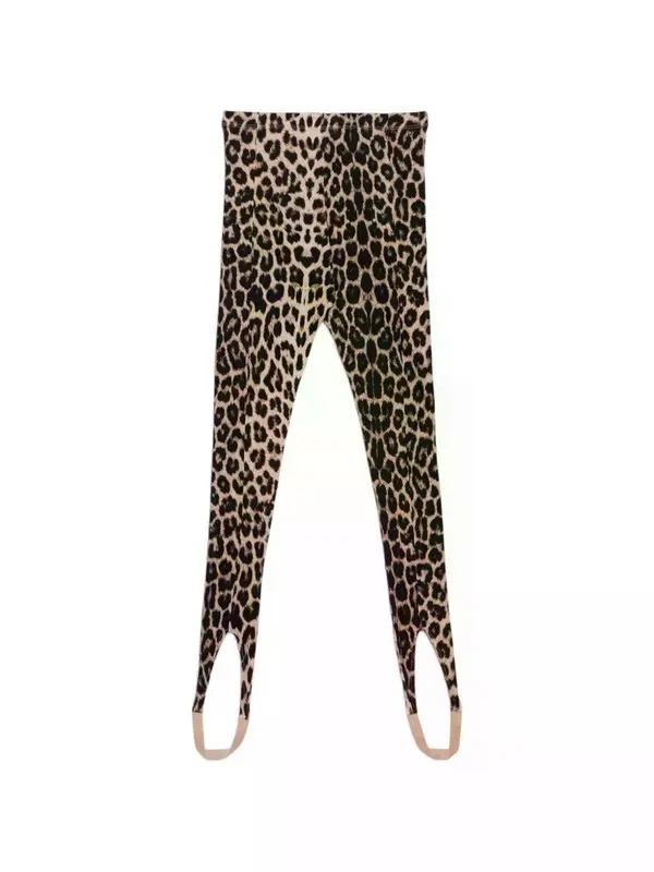 BASERANGE Sync Leopard-print Leggings - Neutrals