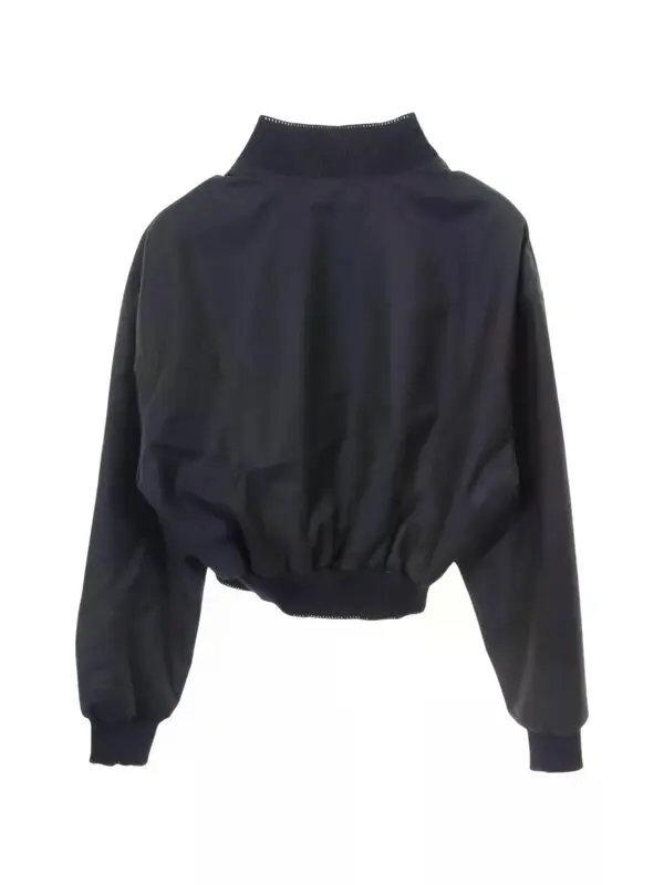 Miu Miu 2020s Logo-embroidered Bomber Jacket
