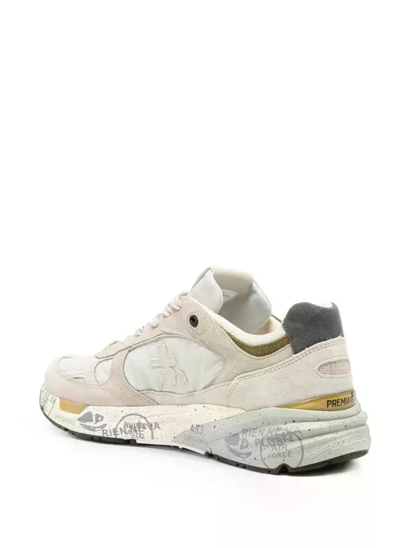 Premiata Mase Suede-panelled Sneakers