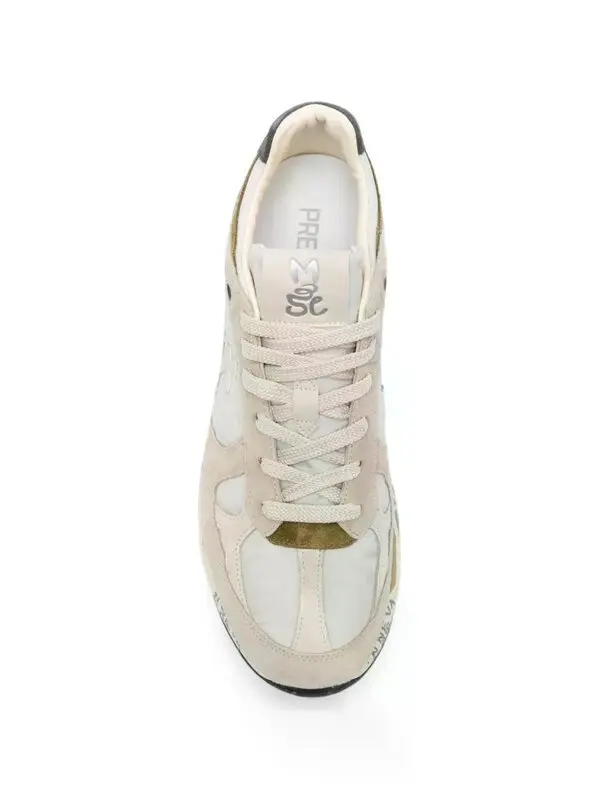 Premiata Mase Suede-panelled Sneakers