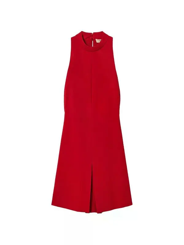 TWINSET Crêpe Halter-neck Dress - Red