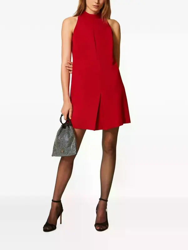 TWINSET Crêpe Halter-neck Dress