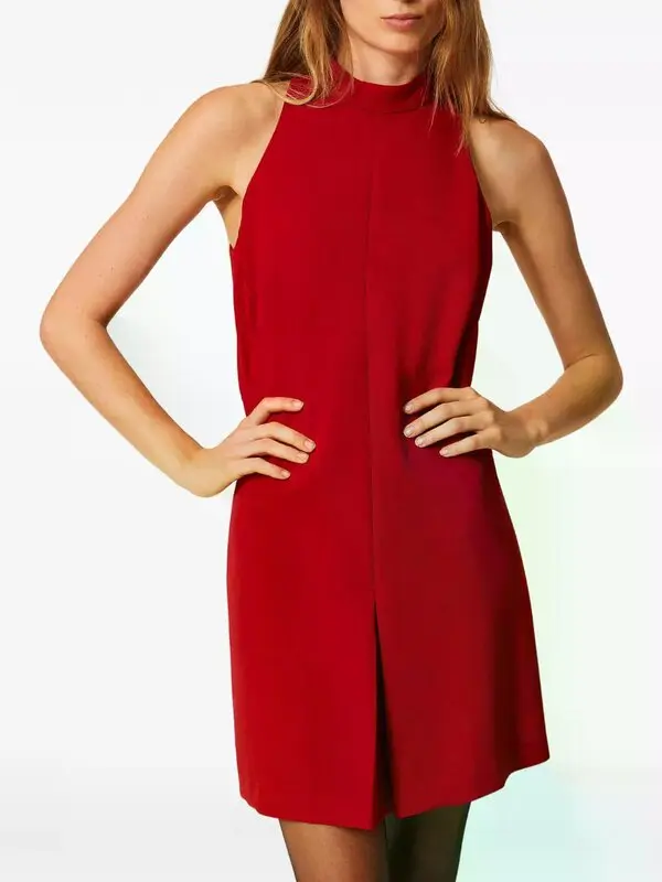 TWINSET Crêpe Halter-neck Dress