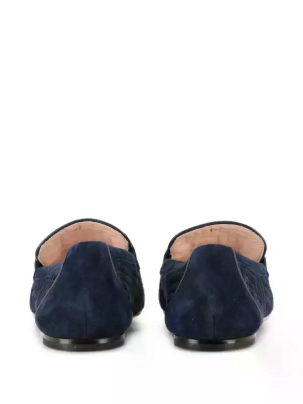 TOD'S T Timeless Quilted Loafers - Blue