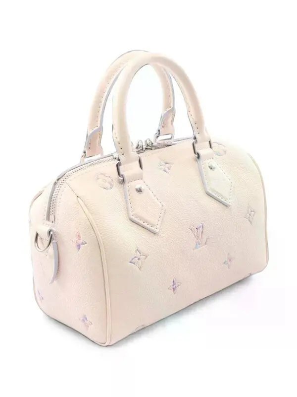 LOUIS VUITTON 2021s 20 Speedy Monogram Empreinte Tote Bag