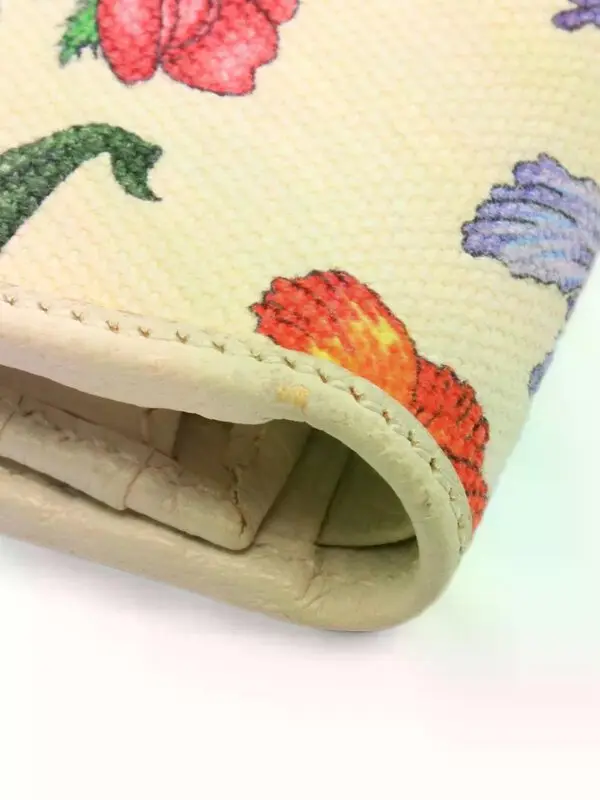 Gucci 2000s Gg Marmont Flora Wallet