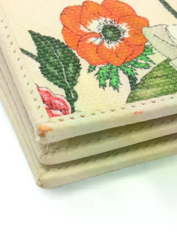 Gucci 2000s Gg Marmont Flora Wallet