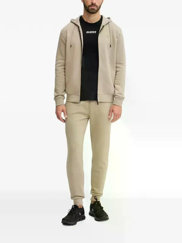 Guess Logo-patch Drawstring Track Pants