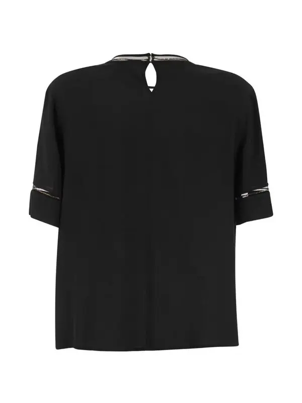 Fabiana Filippi Embroidered-trim Blouse