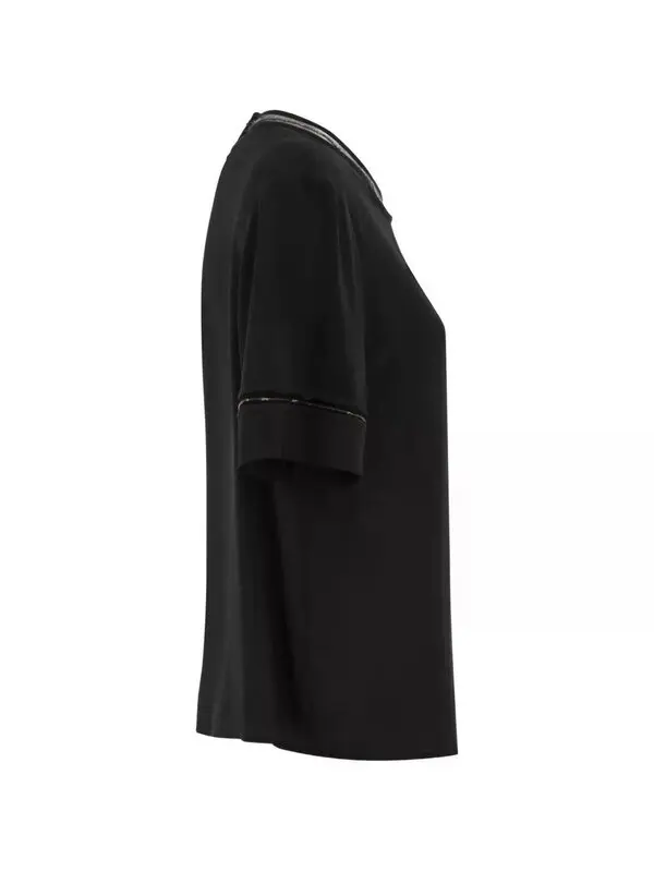 Fabiana Filippi Embroidered-trim Blouse