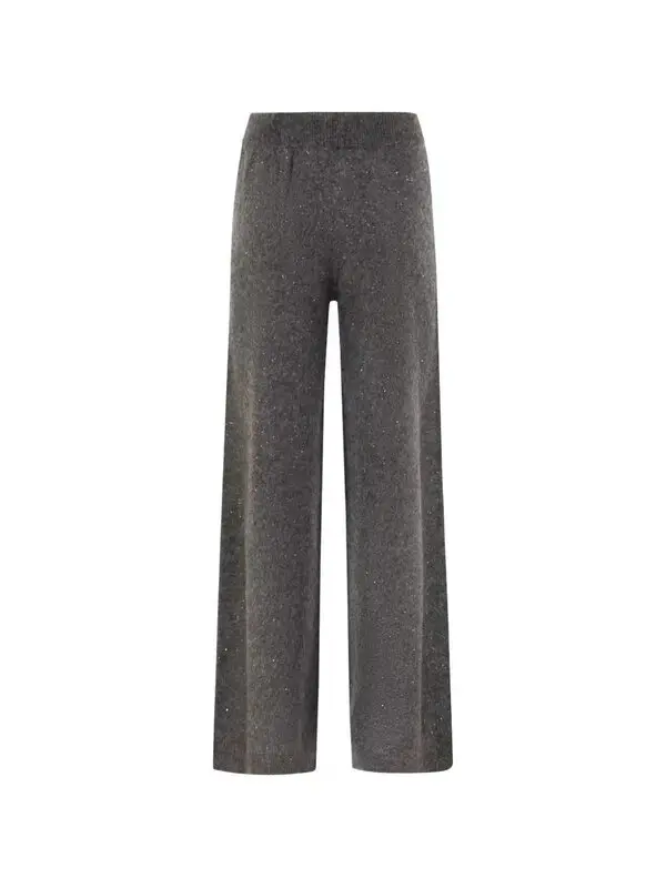 Fabiana Filippi Sequin-embellished Knitted Trousers