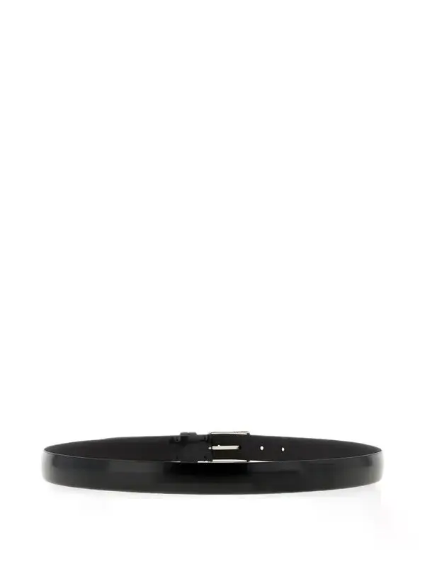 ZERBINI CLAUDIO Brushed Leather Belt