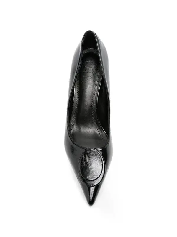 TWENTY FOURHAITCH Luvien Pointed-toe Plaque Pumps