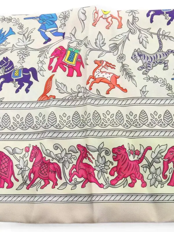 Hermès 2010s Chasse En Inde Scarf