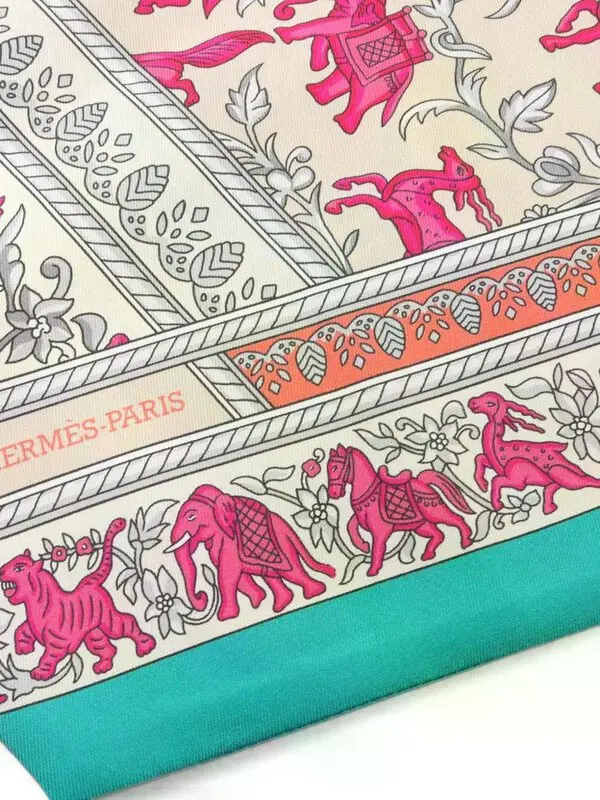 Hermès 2010s Chasse En Inde Scarf