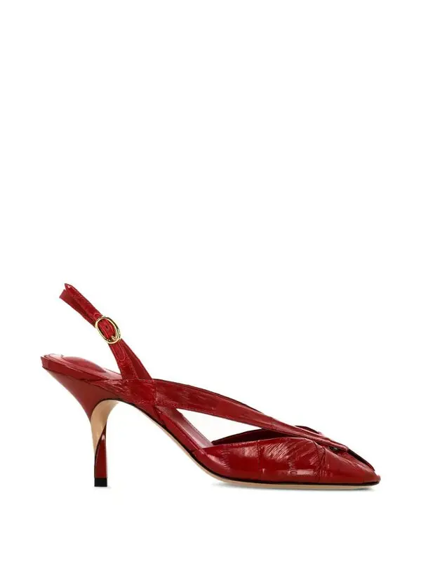 Jacquemus The Poisson Slingback Pumps - Red
