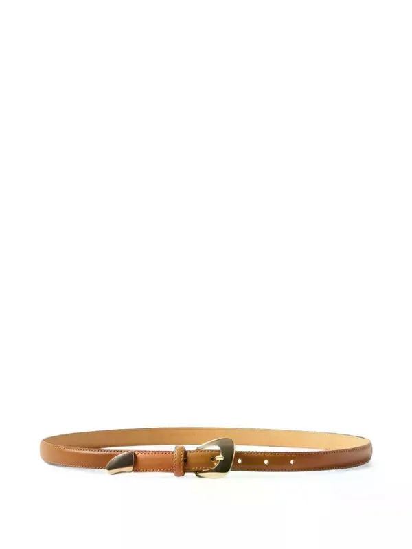 Claudie Pierlot Buckle-fastening Leather Belt - Neutrals