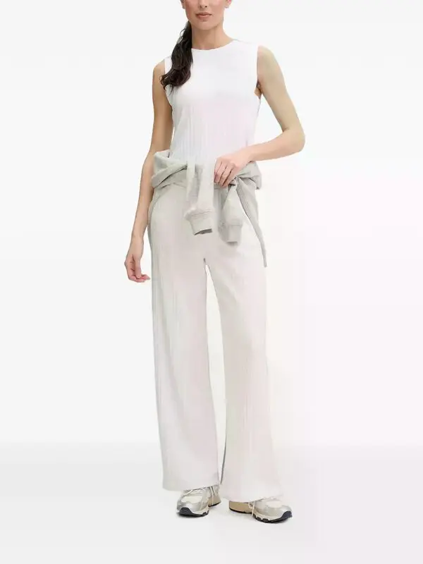 PUMA Ribbed Drawstring-waist Trousers