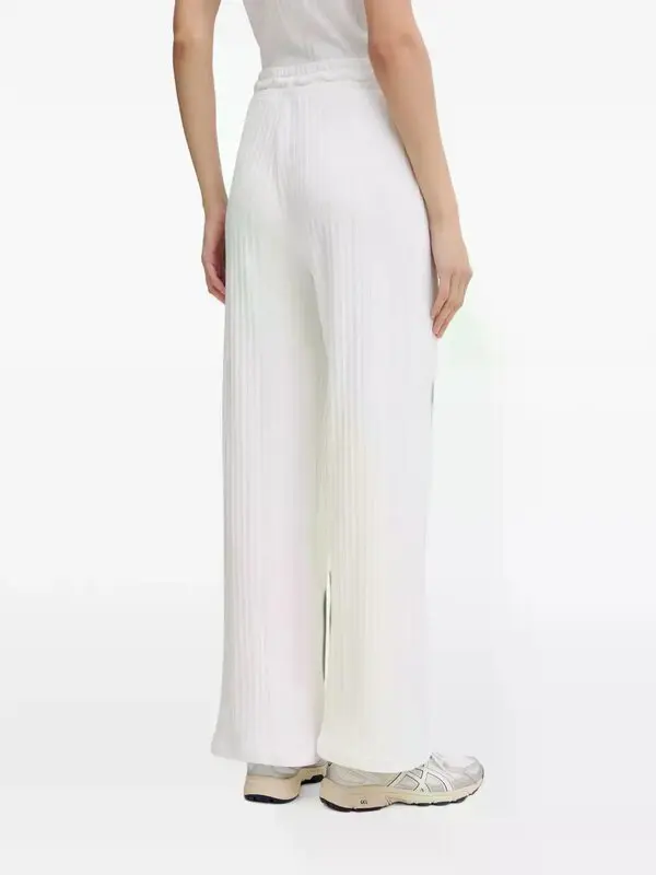PUMA Ribbed Drawstring-waist Trousers