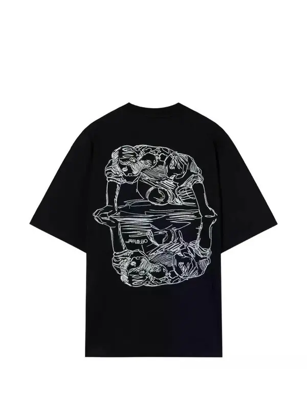 Off-White Scribble Narciso Skate Short Sleeve T-shirt