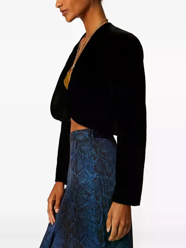 TWINSET Velvet Spencer Jacket