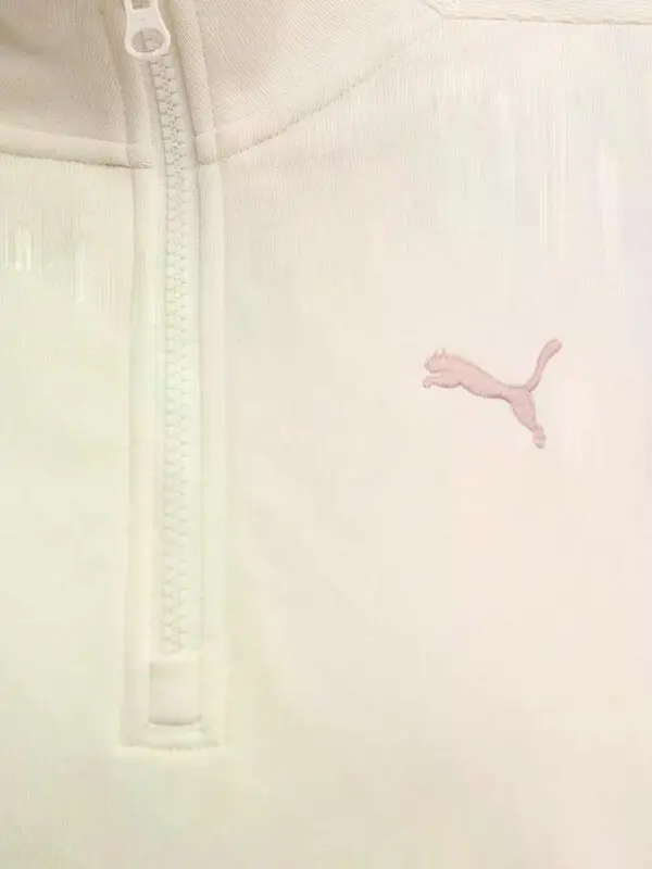 PUMA Class Logo-embroidered Half-zip Sweatshirt