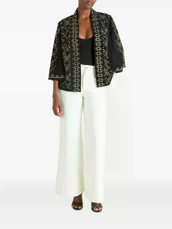 TEMPERLEY LONDON Oberon Stud-embellished Jacket